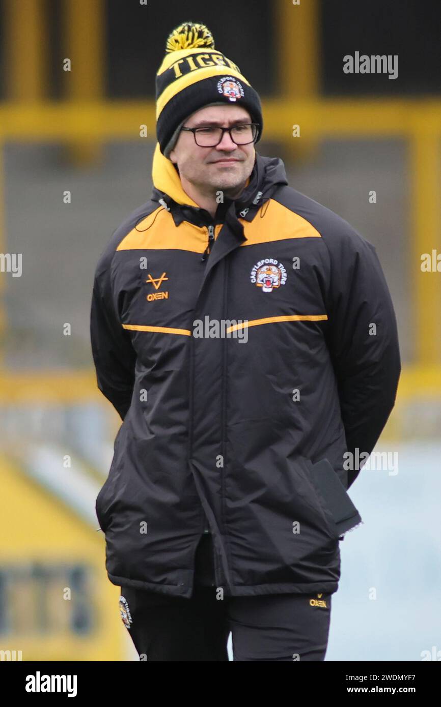 Castleford, UK. 21st Jan, 2024. Wheldon Road, Castleford, West ...