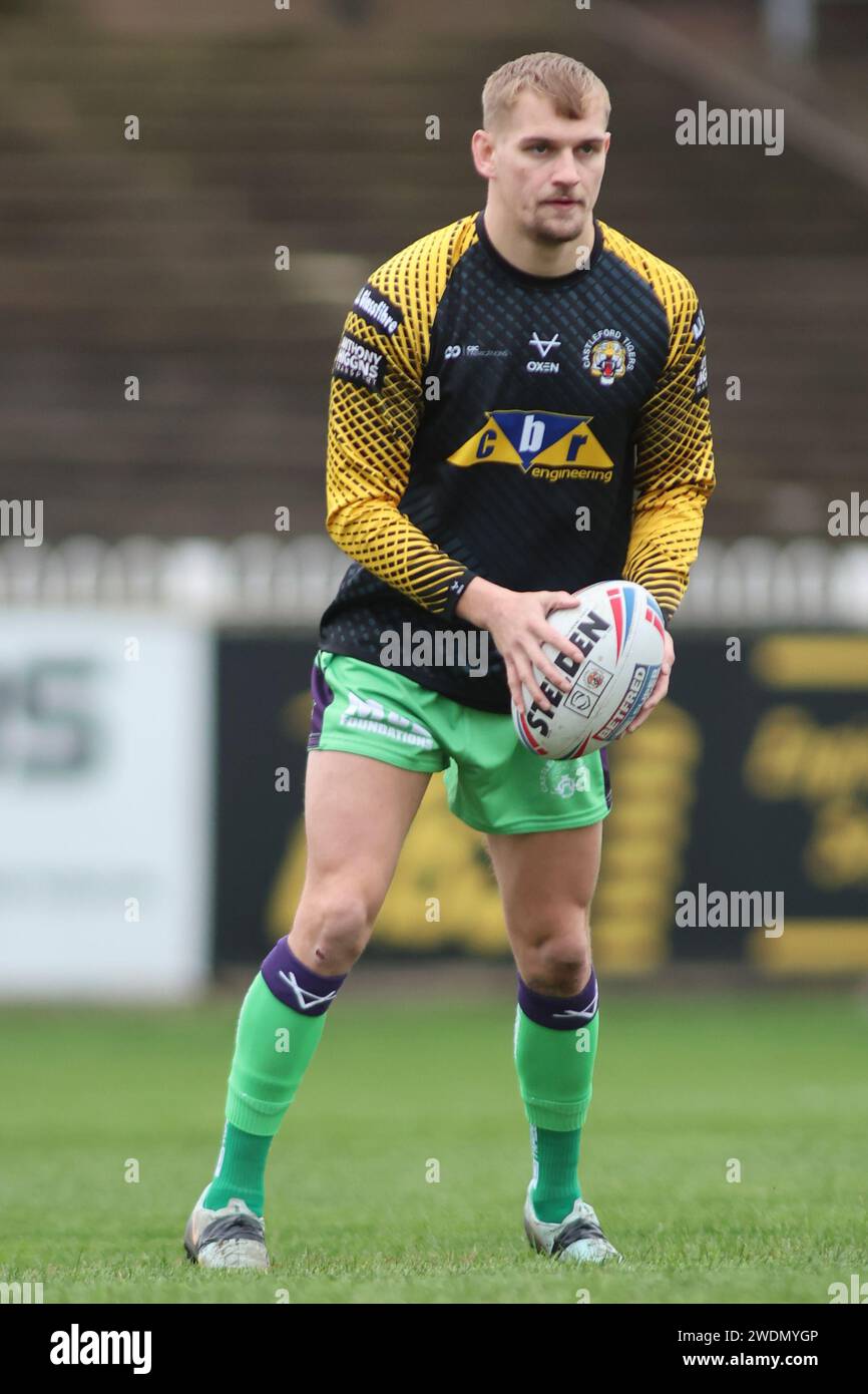 Castleford, UK. 21st Jan, 2024. Wheldon Road, Castleford, West ...