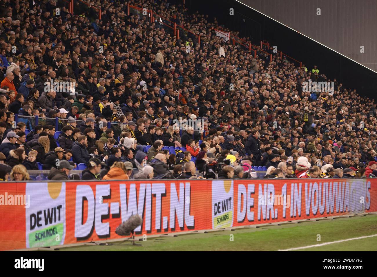 Arnhem, The Netherlands. 21st Jan, 2024. ARNHEM, THE NETHERLANDS - JANUARY 21: De Wit ...