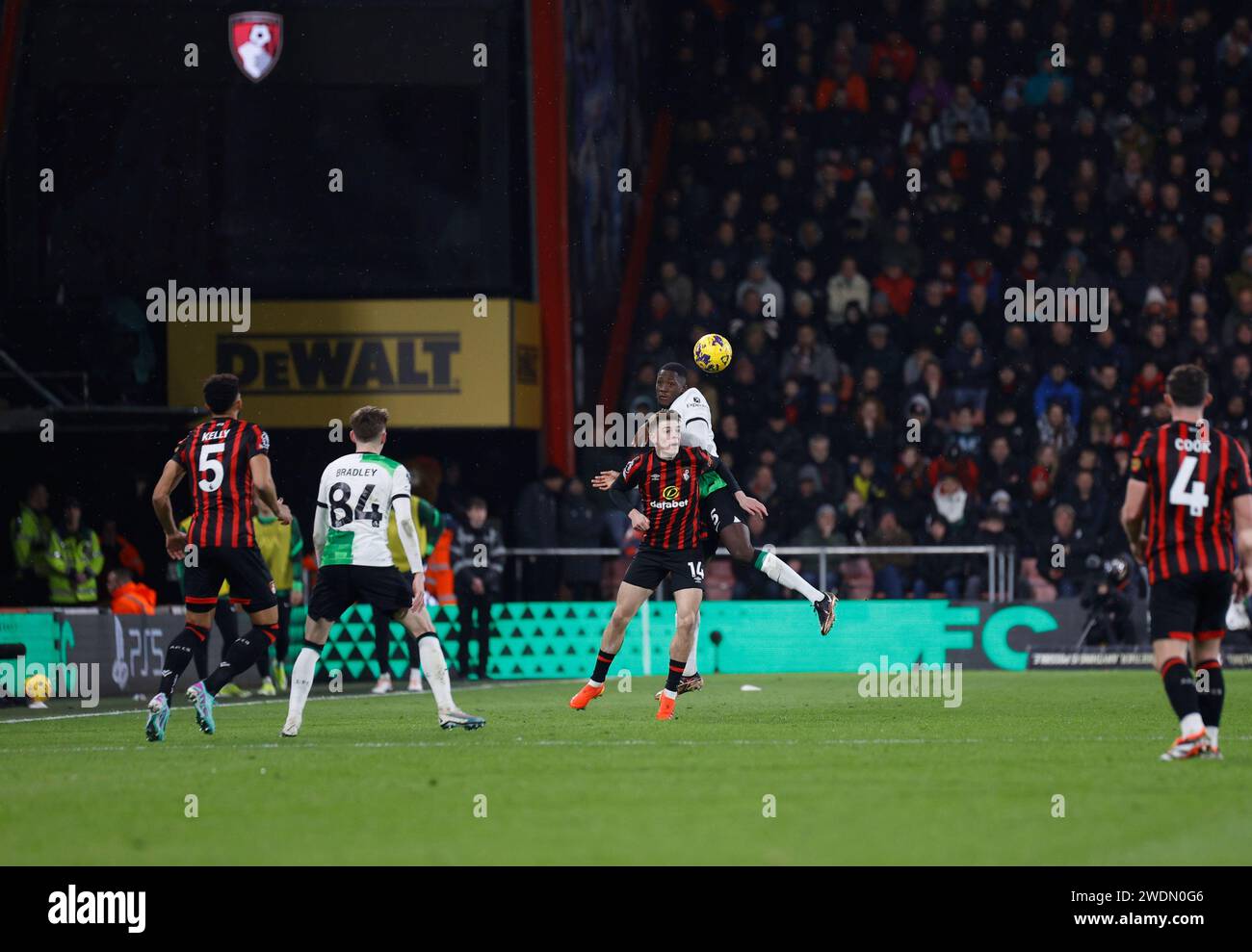 Vitality Stadium, Boscombe, Dorset, UK. 21st Jan, 2024. Premier League ...