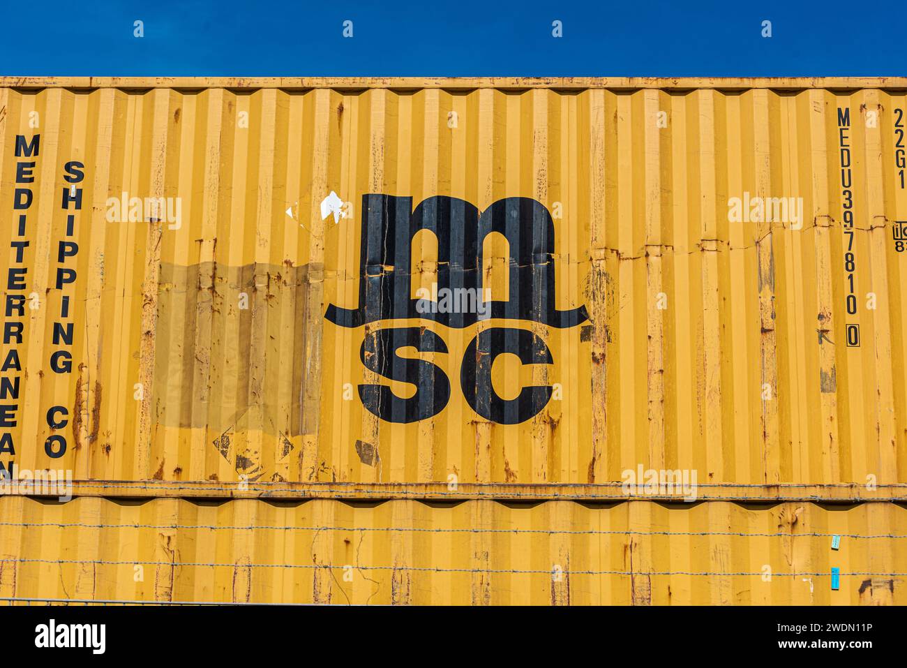 Msc shipping hi-res stock photography and images - Alamy