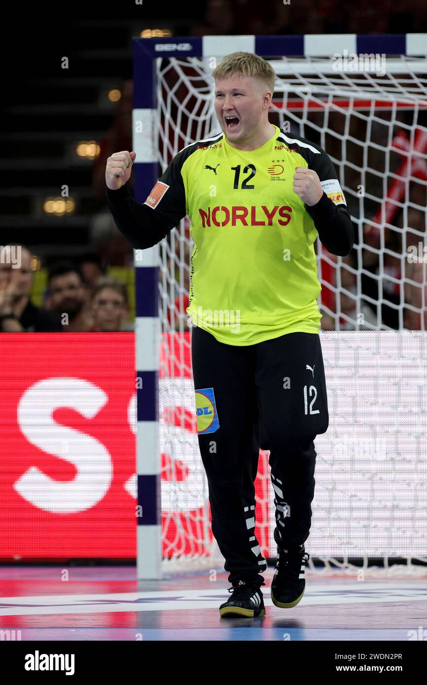 Hamburg, Germany. 21st Jan, 2024. Handball: European Championship ...