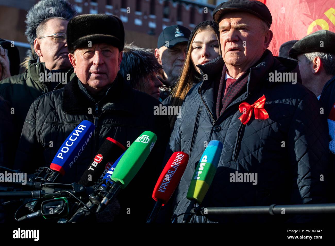 Moscow, Russia. 21st of January, 2024. State Duma member Nikolai ...