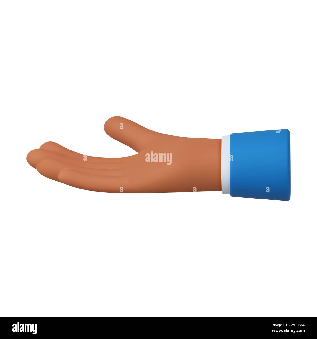 3d Cartoon character hand Stock Vector Image & Art - Alamy