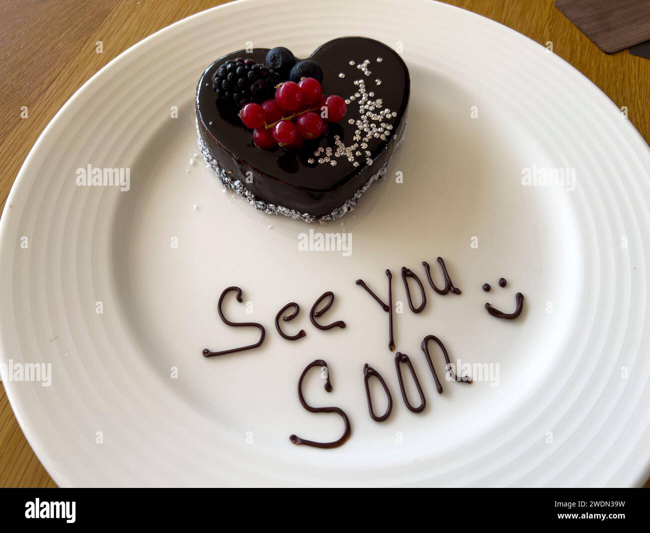 See You Soon, Plate Of Heart-shaped Cakes, Dubai, United Arab Emirates ...
