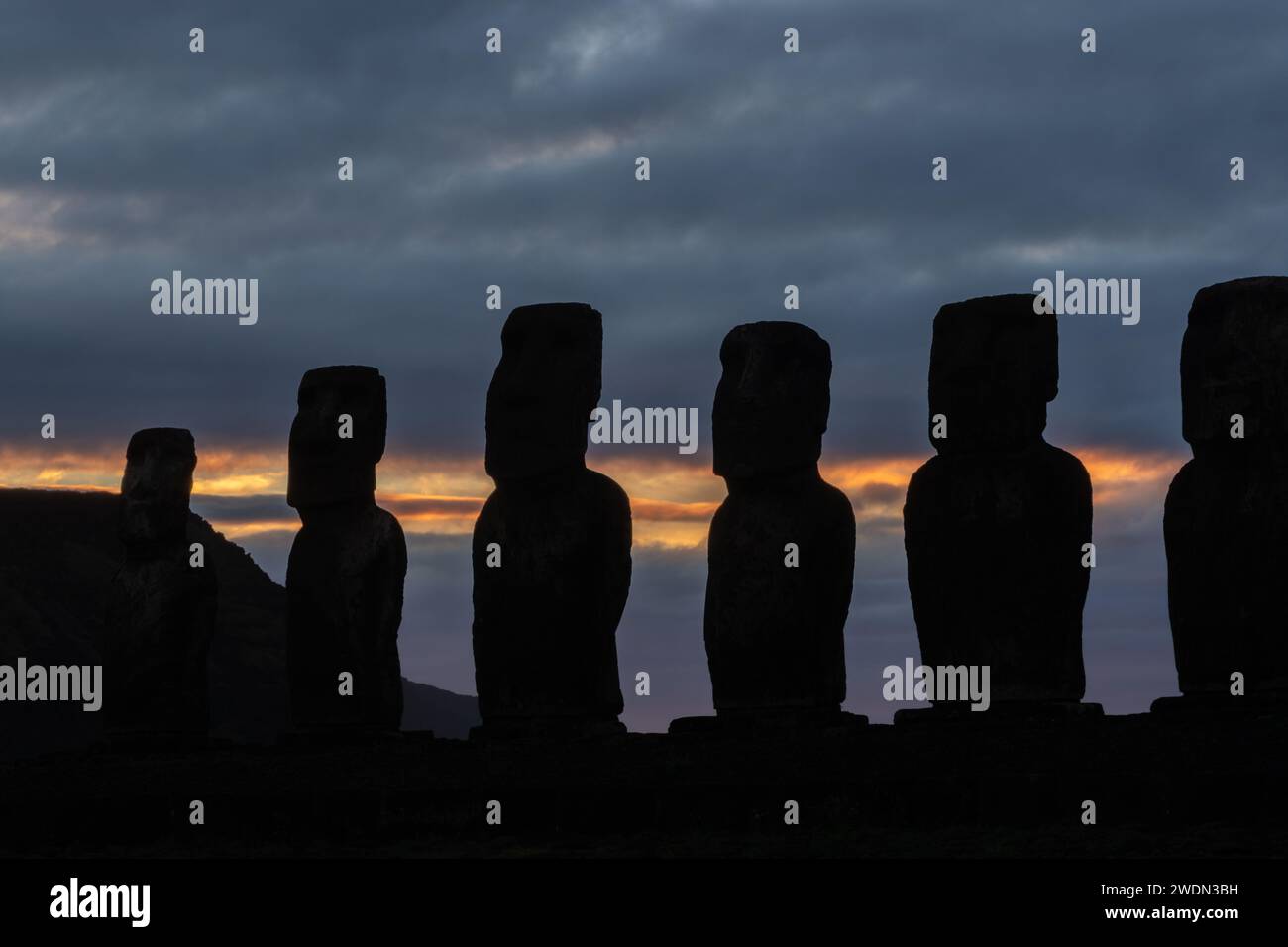 Rapa Nui island Stock Photo - Alamy