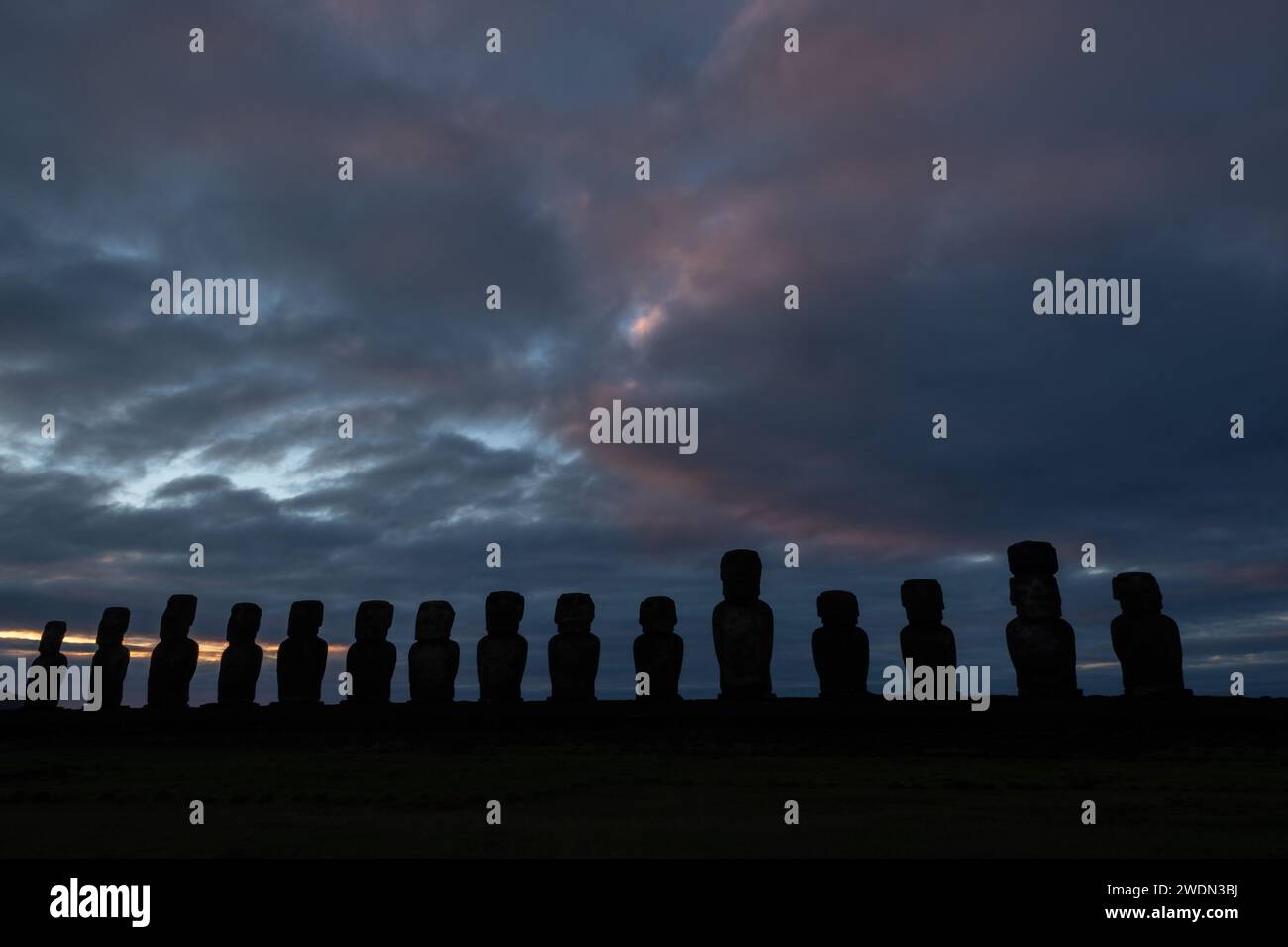 Rapa Nui island Stock Photo - Alamy