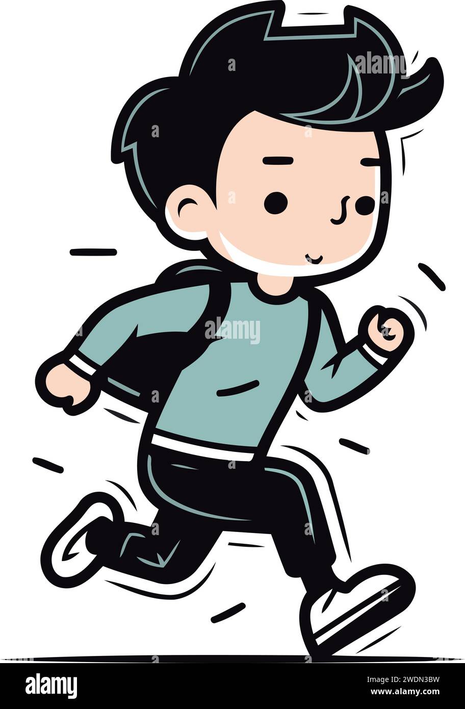 Athlete running character icon vector hi-res stock photography and ...