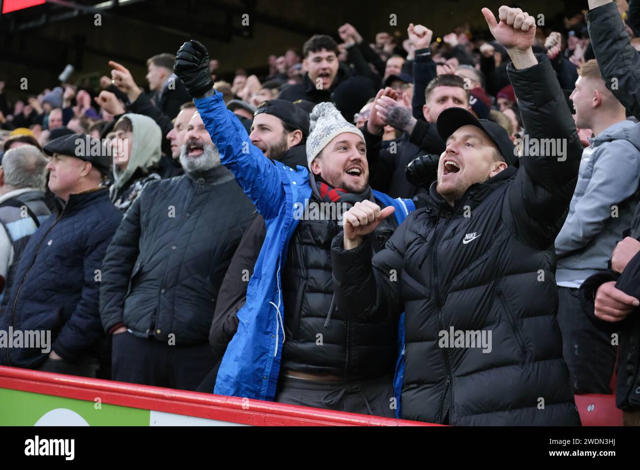 Bramall Lane, Sheffield, UK. 21st Jan, 2024. Premier League Football ...