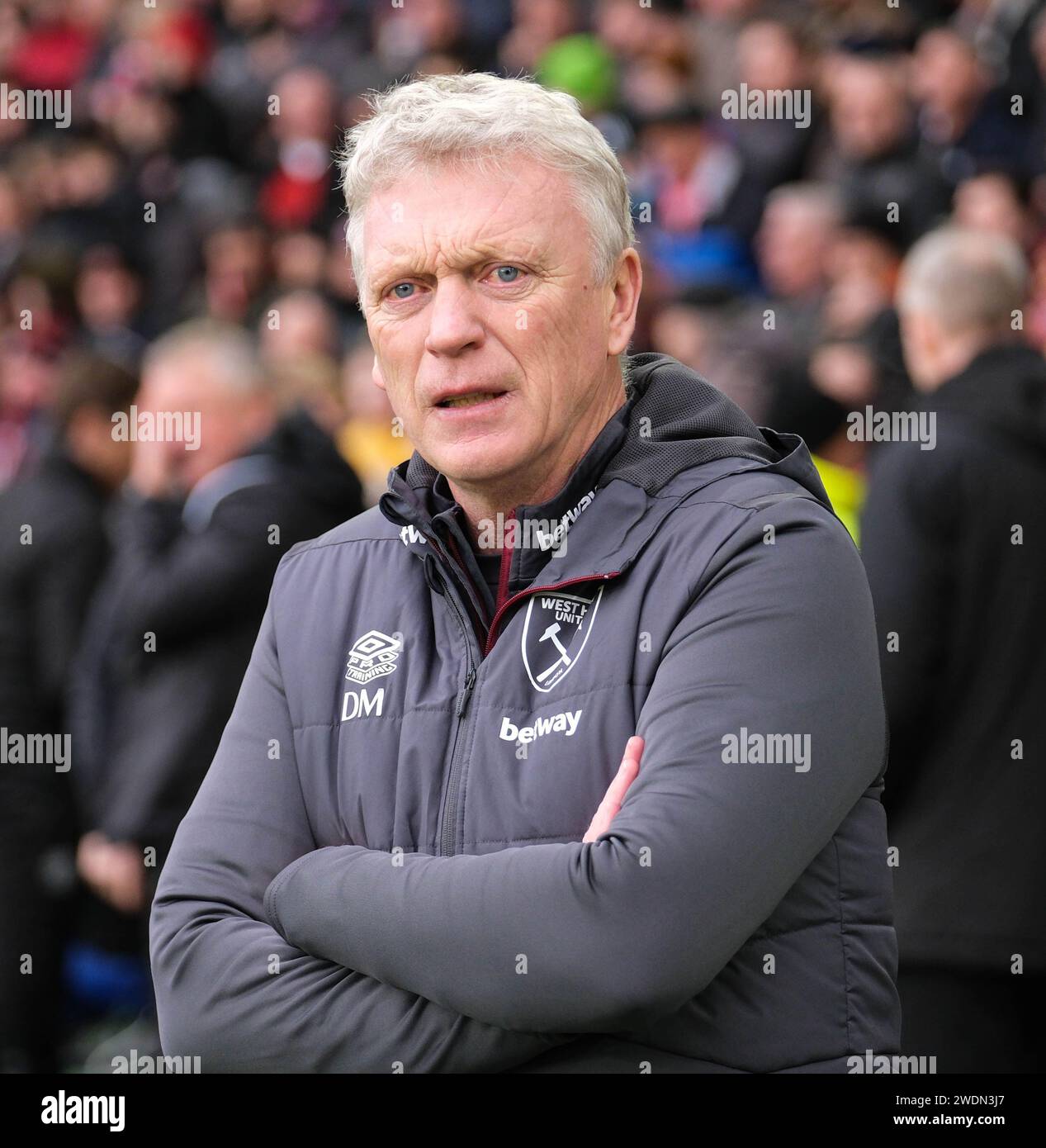 Bramall Lane, Sheffield, UK. 21st Jan, 2024. Premier League Football ...