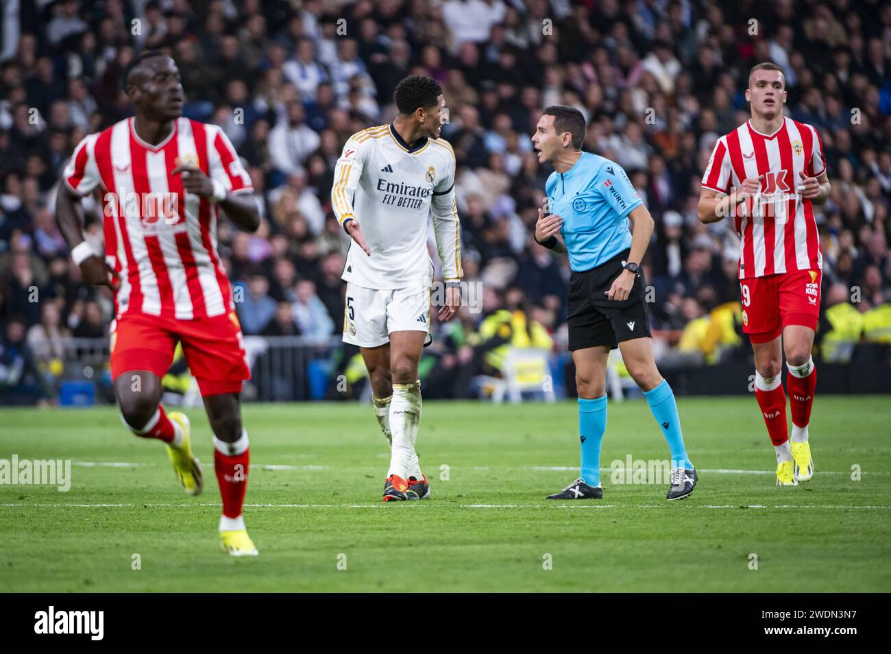 Madrid, Spain. 21st Jan, 2024. Jude Bellingham of Real Madrid seen ...