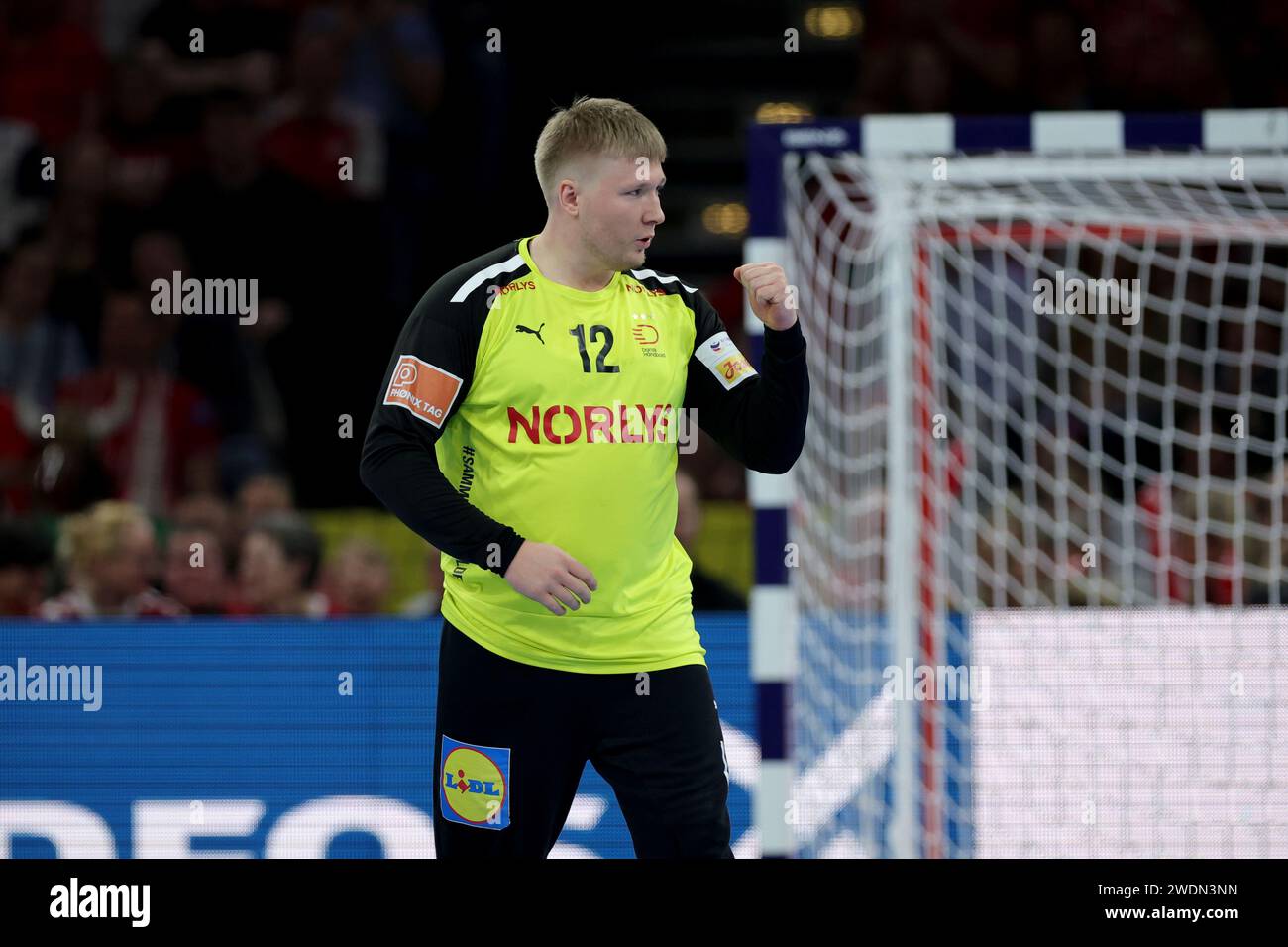 Hamburg, Germany. 21st Jan, 2024. Handball: European Championship ...