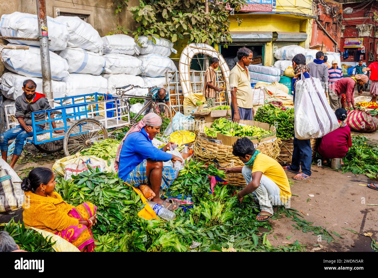 A roadside informal vegetable food market stalls and sellers in Strand ...
