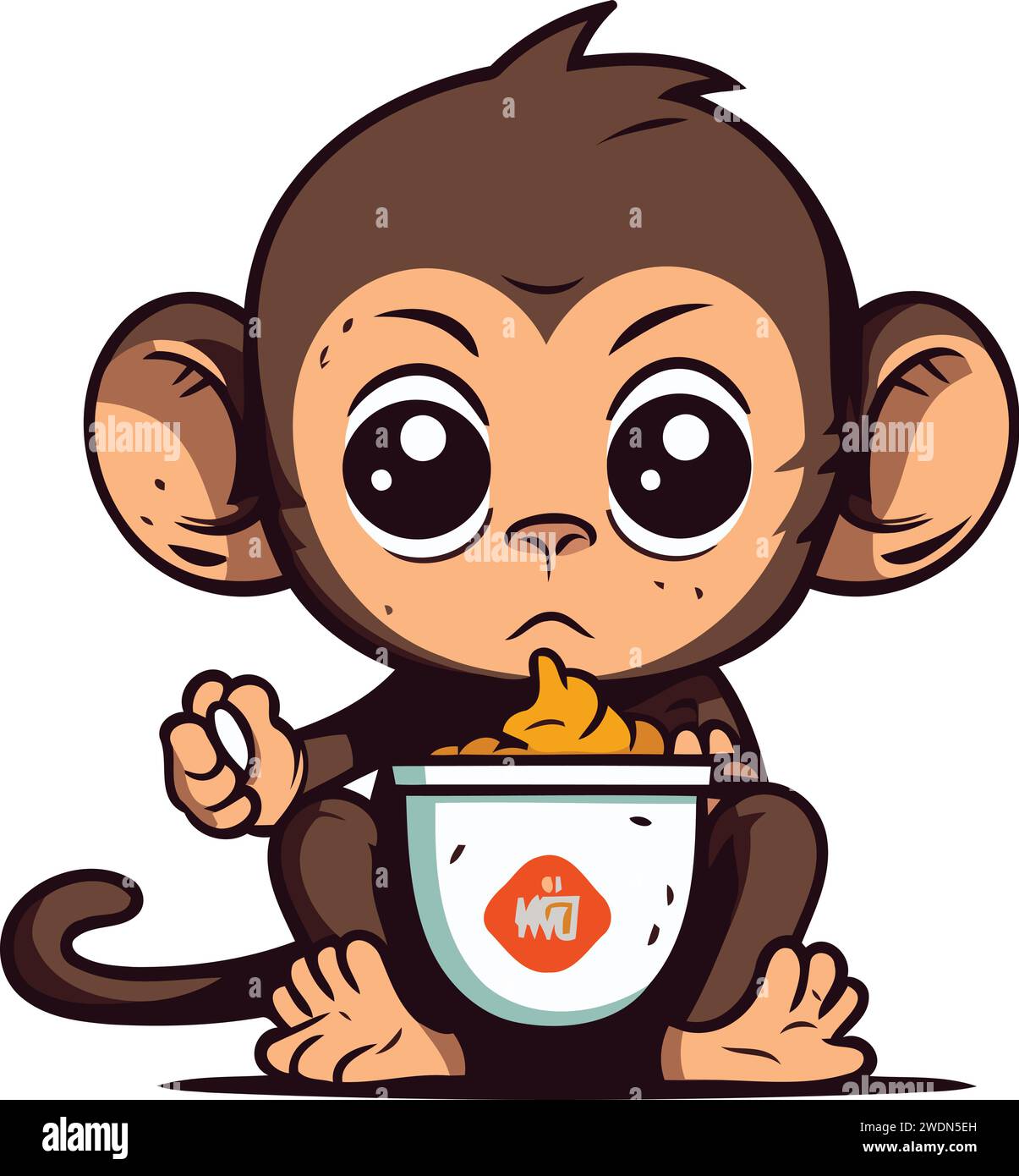 Noodle cartoon hi-res stock photography and images - Alamy