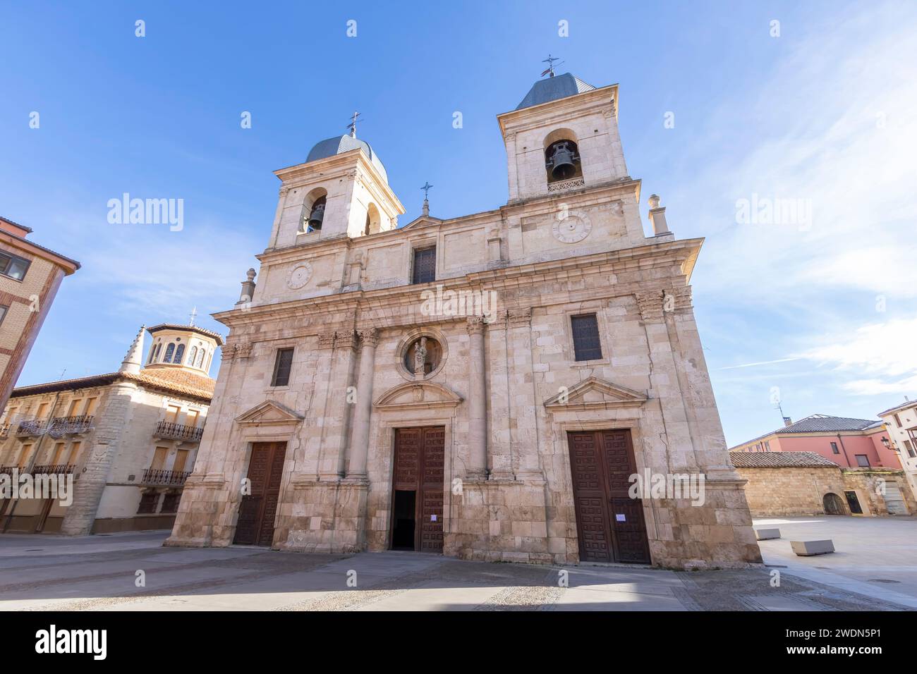 Briviesca Village in Burgos province, Spain Stock Photo - Alamy
