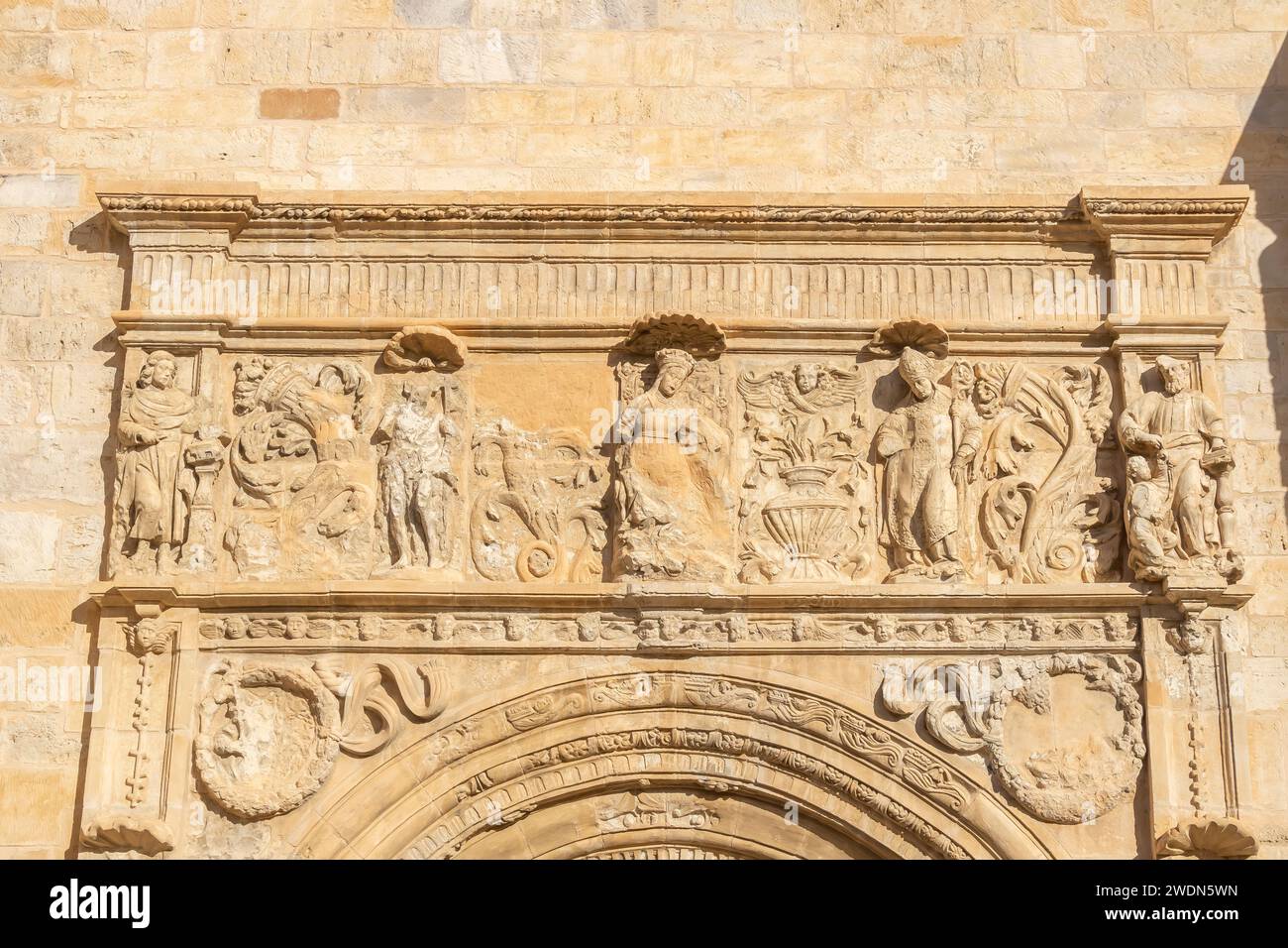 Briviesca Village in Burgos province, Spain Stock Photo - Alamy