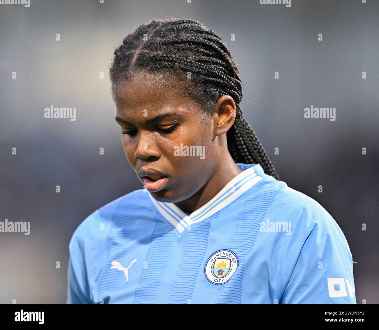Khadija Shaw of Manchester City Women, during the The FA Women's Super ...