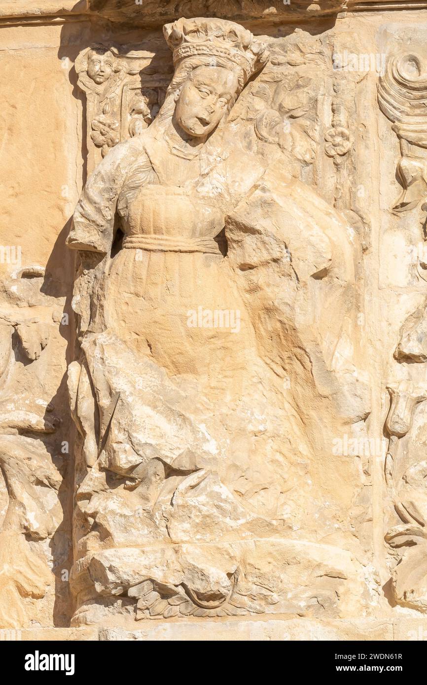 Briviesca Village in Burgos province, Spain Stock Photo - Alamy