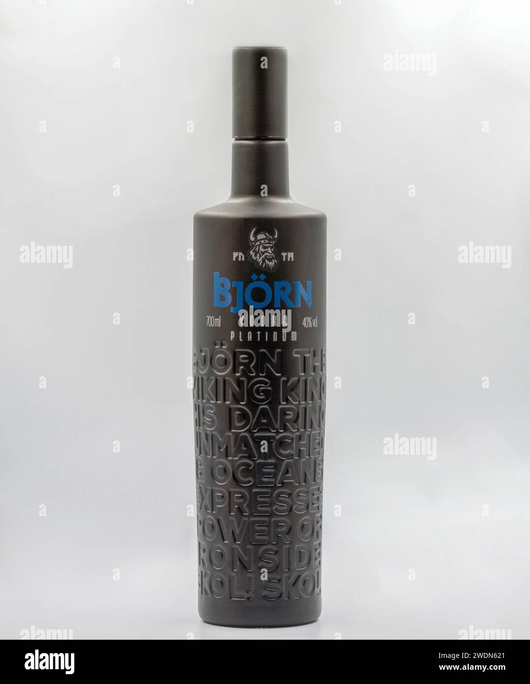 Kyiv, Ukraine - July 14, 2022: Studio shoot of Bjorn Platinum Polish ...