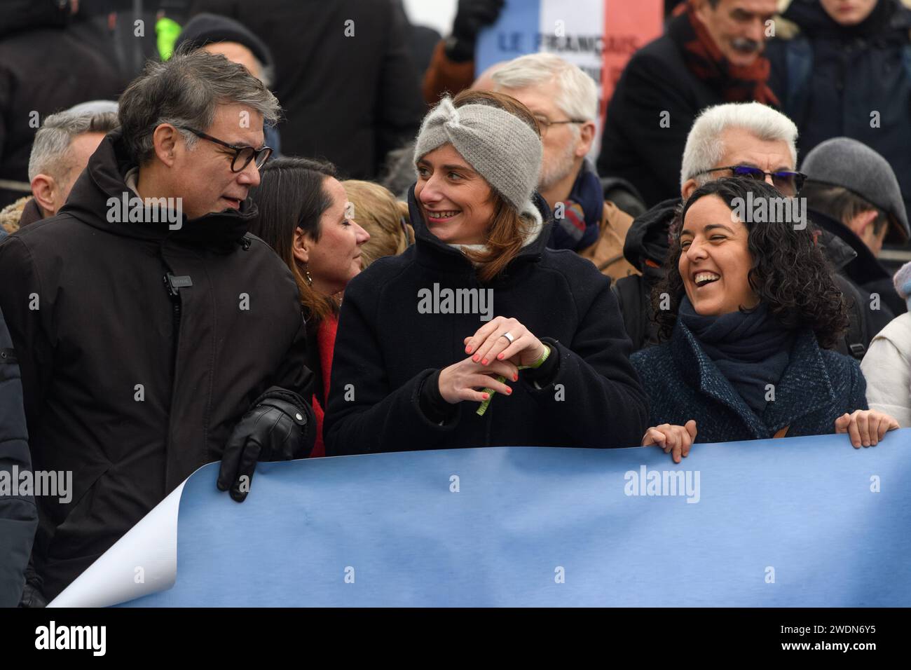 Paris, France. 21st Jan, 2024. © Julien Mattia/Le Pictorium/MAXPPP ...