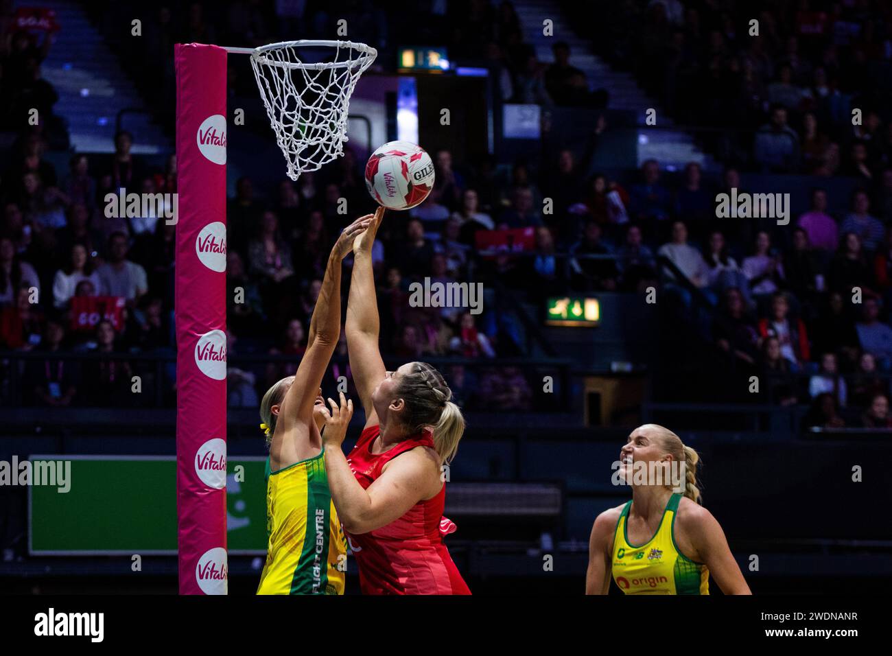 London, UK. 21st Jan, 2024. Courtney Bruce (GK, GD Australia) and ...