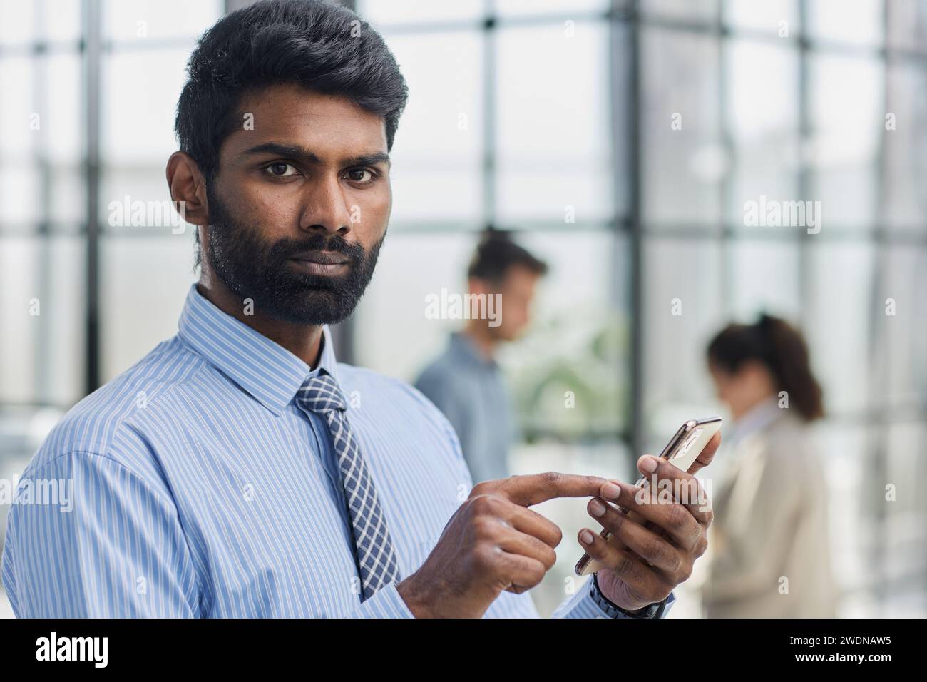 a manager in a company for finance in a bank. prints the text message ...