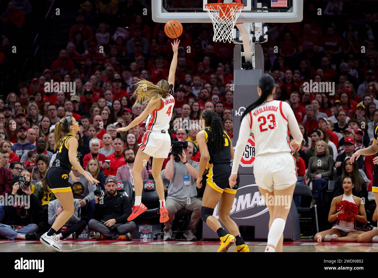 Columbus, Ohio, USA. 21st Jan, 2024. Ohio State Buckeyes guard Jacy ...