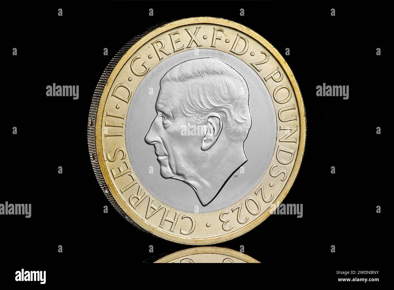 2023 commemorative 2 pound coin hi-res stock photography and images - Alamy