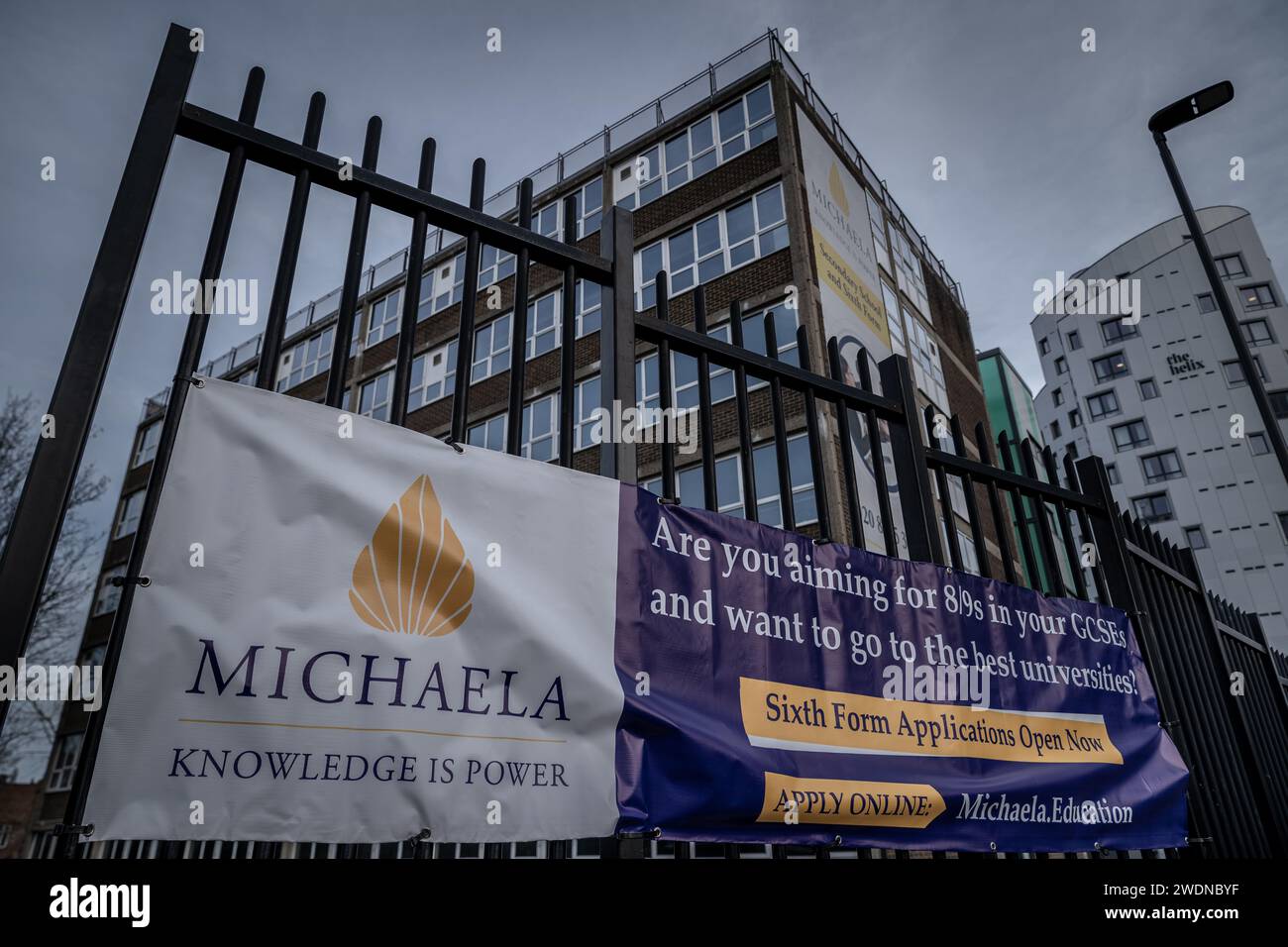 London, UK. 21st January 2024. Michaela Community School is an 11–18 ...