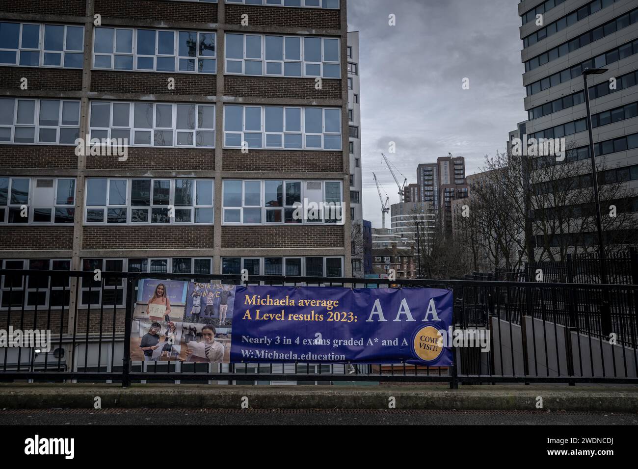London, UK. 21st January 2024. Michaela Community School is an 11–18 ...