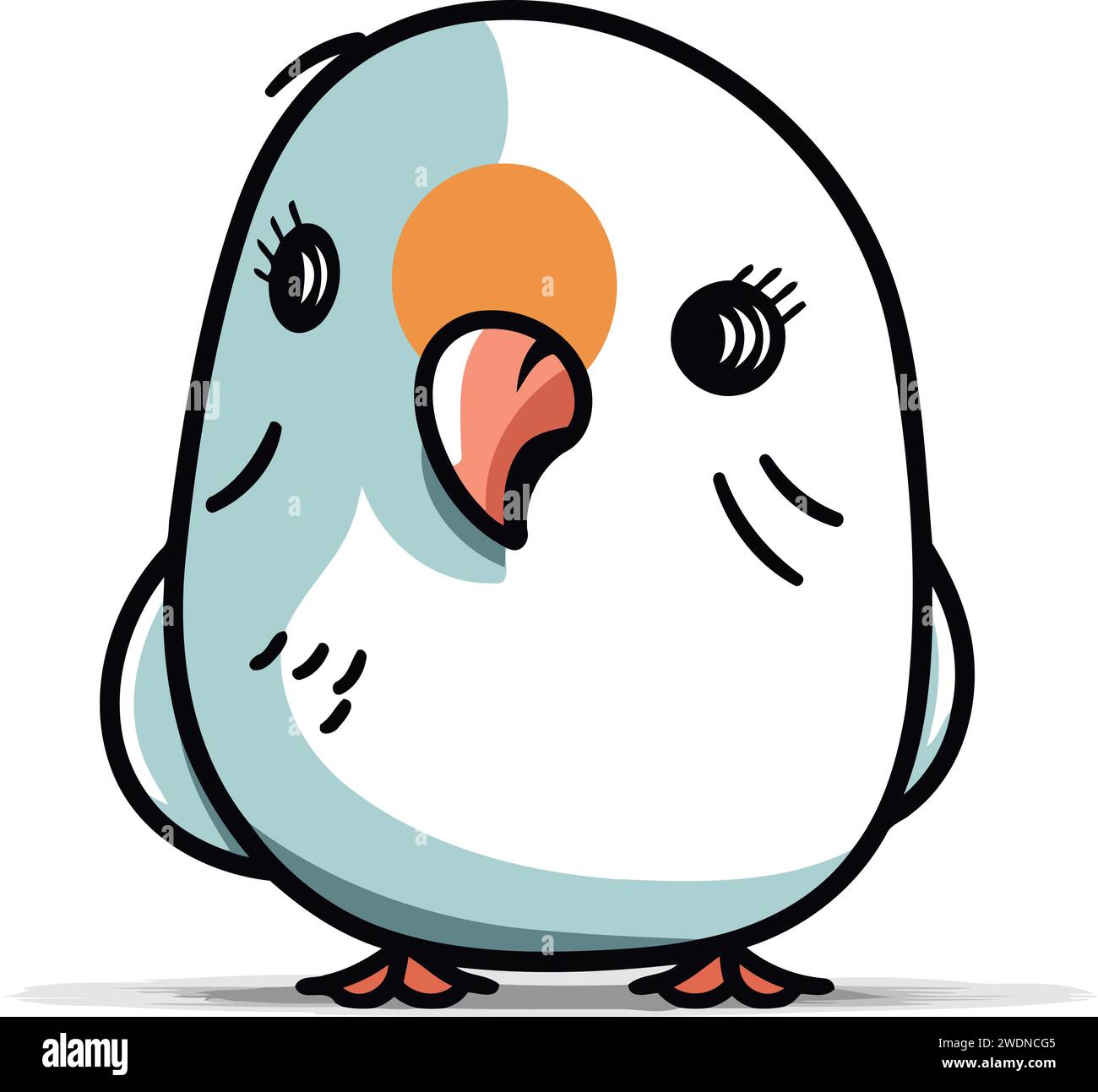 Parakeet vector hi-res stock photography and images - Alamy