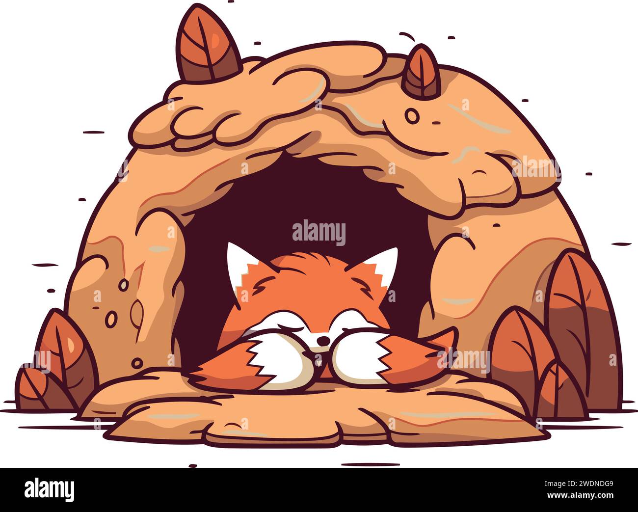 Cute cave Stock Vector Images - Alamy