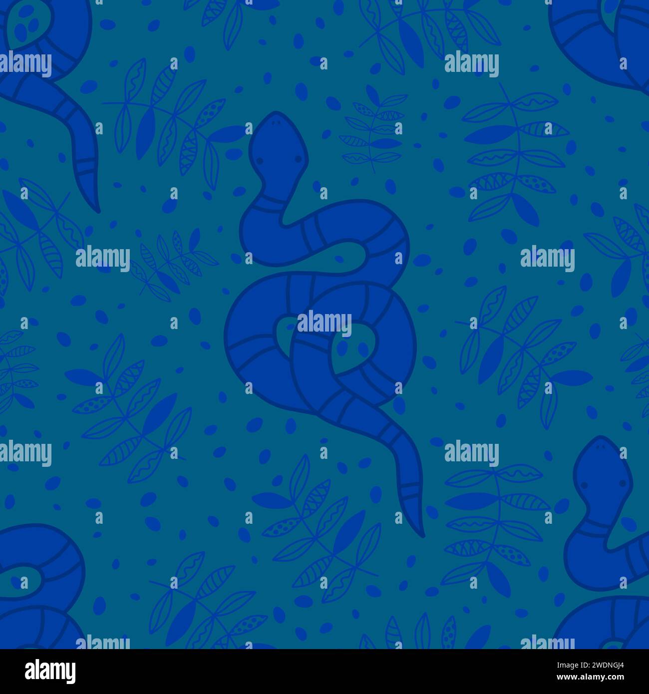 Cartoon animals seamless snakes pattern for wrapping paper and fabrics ...