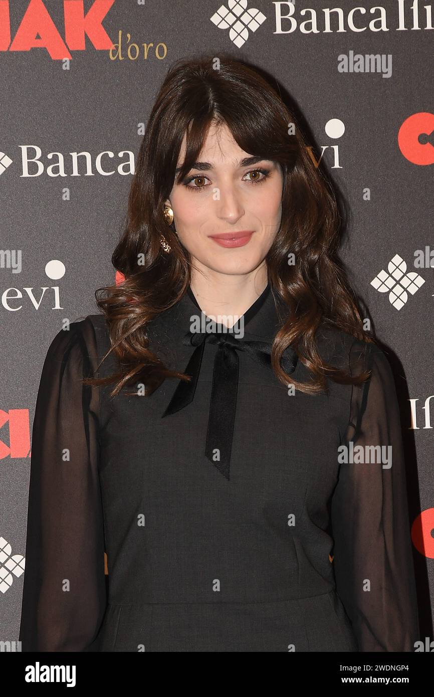 Rome, Italy. 20th Jan, 2024. Rome, Cardinal Colonna Gallery "Ciak D'oro ...