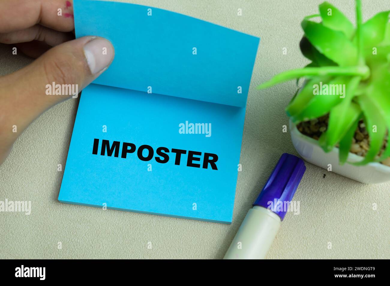 Impostor syndrome hi-res stock photography and images - Alamy