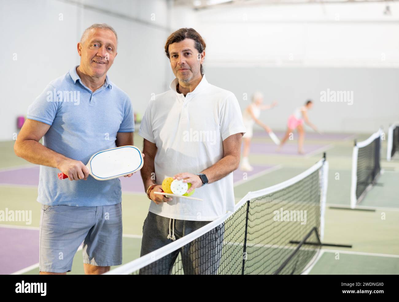 Male pickleball hi-res stock photography and images - Alamy