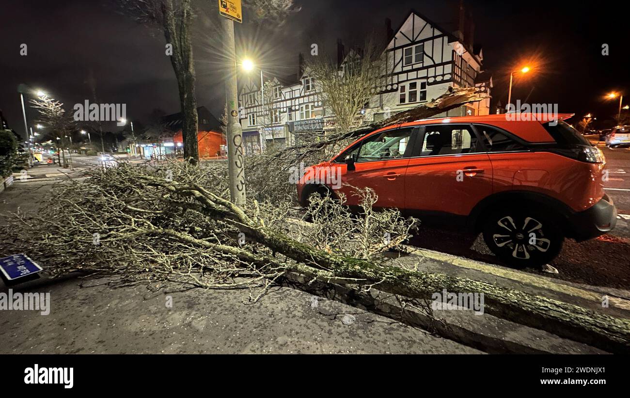 Belfast weather january 2024 hi-res stock photography and images - Alamy