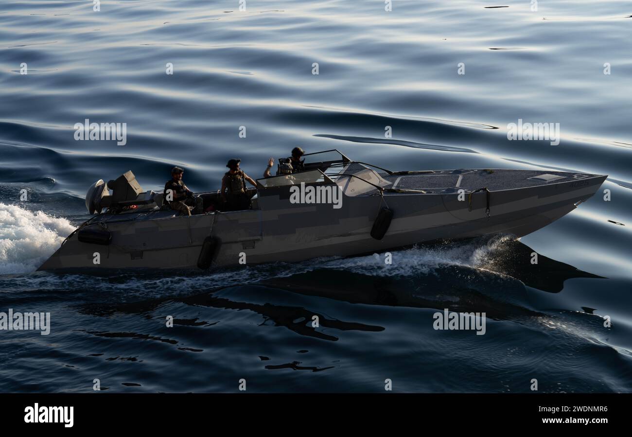 231205-M-RV237-1175 GULF OF OMAN (Dec. 5, 2023) Naval Special Operators ...