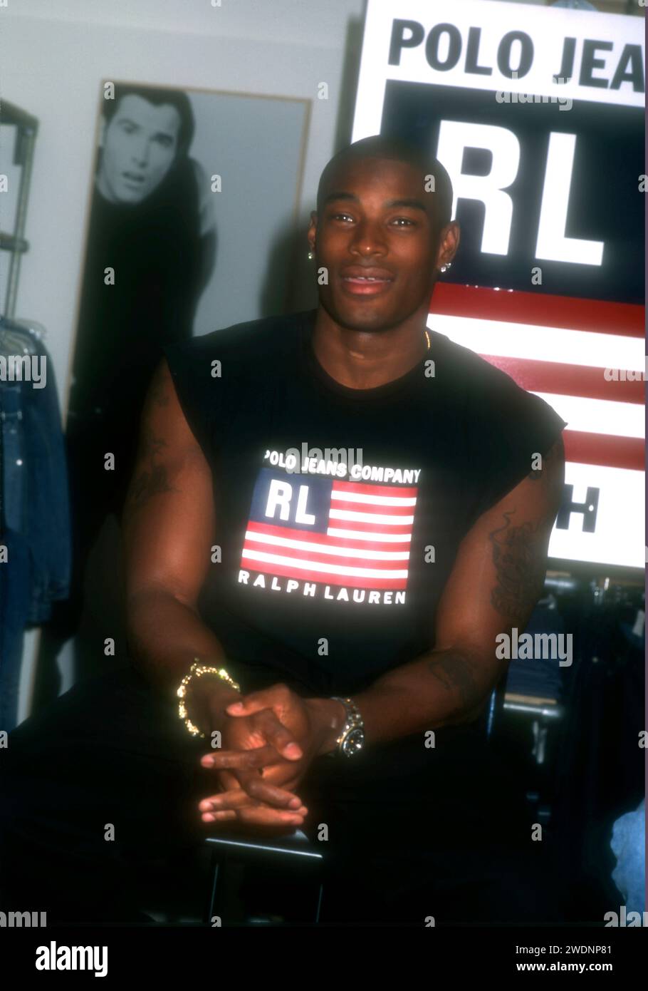 Los Angeles, California, USA 7th December 1996 Model Tyson Beckford ...