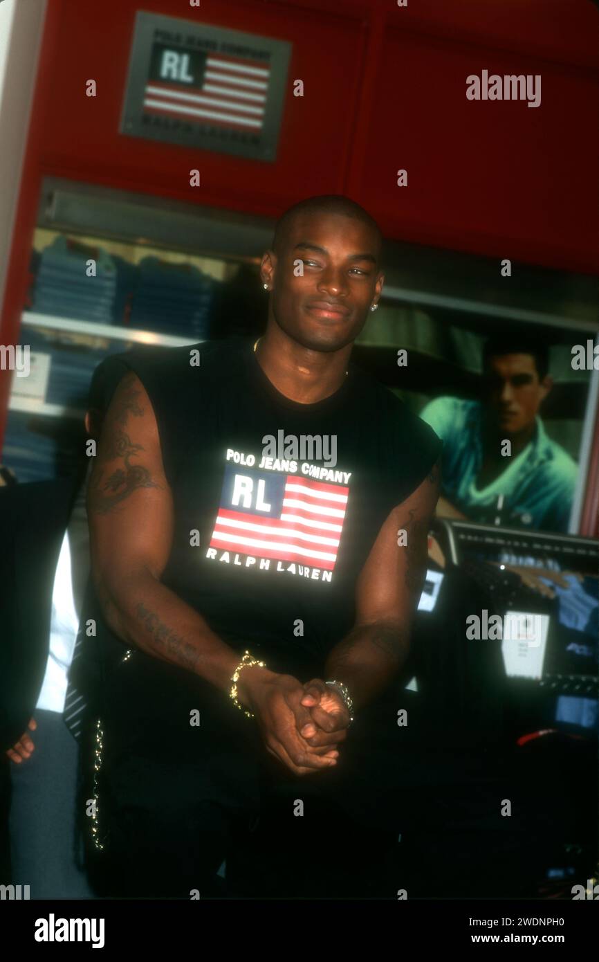 Los Angeles, California, USA 7th December 1996 Model Tyson Beckford ...