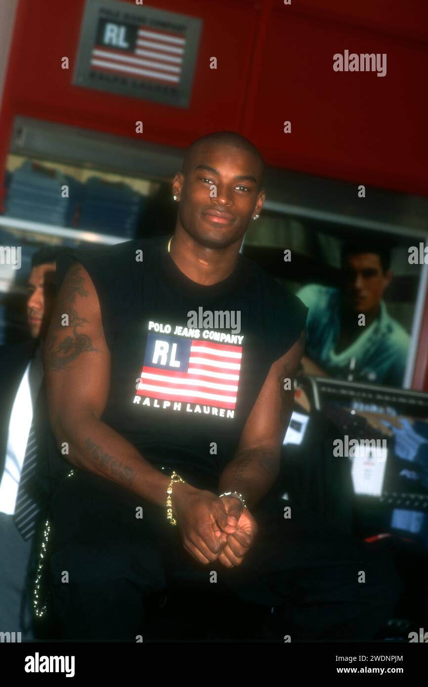 Los Angeles, California, USA 7th December 1996 Model Tyson Beckford ...