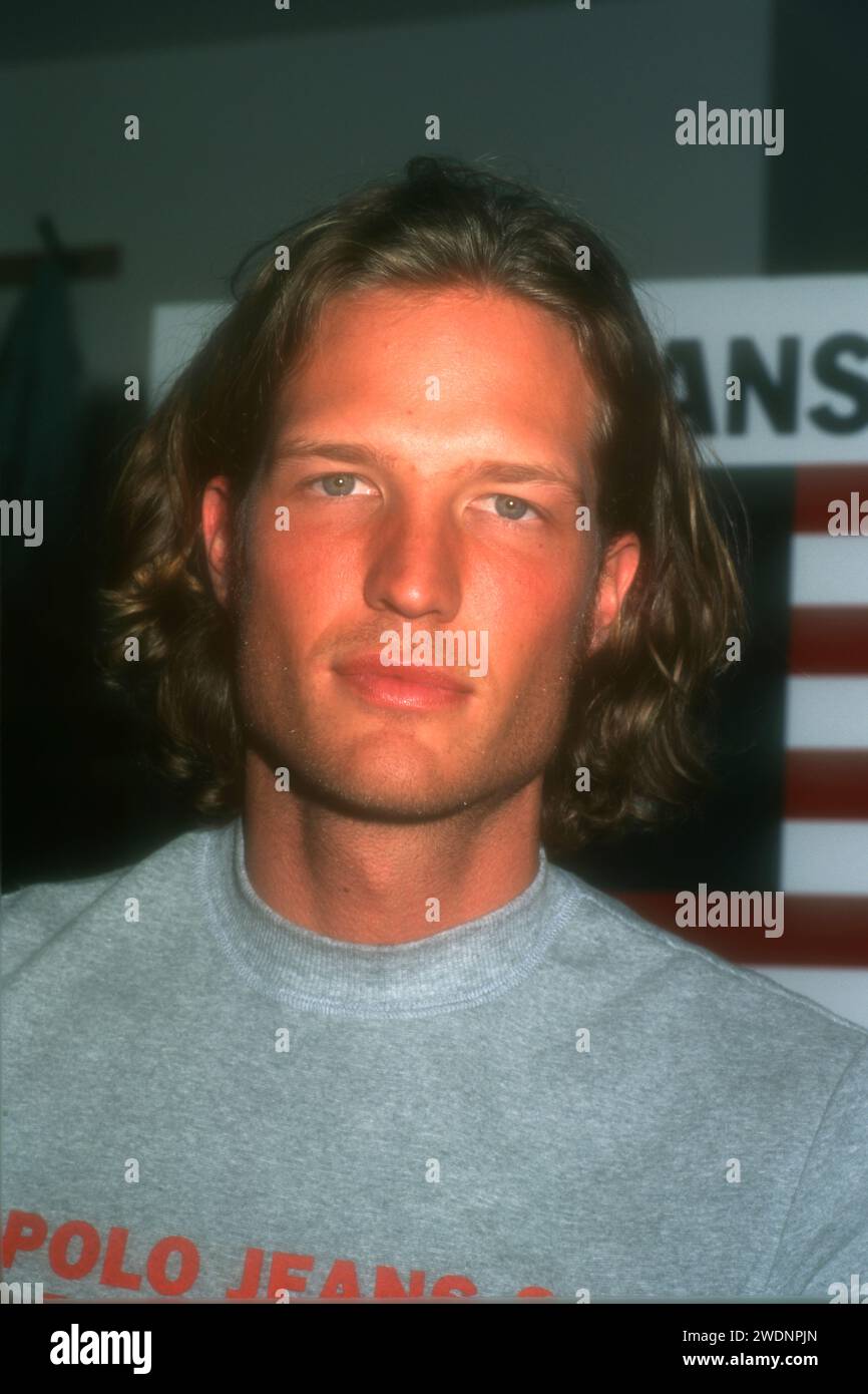 Los Angeles, California, USA 7th December 1996 Model Matt King promotes ...