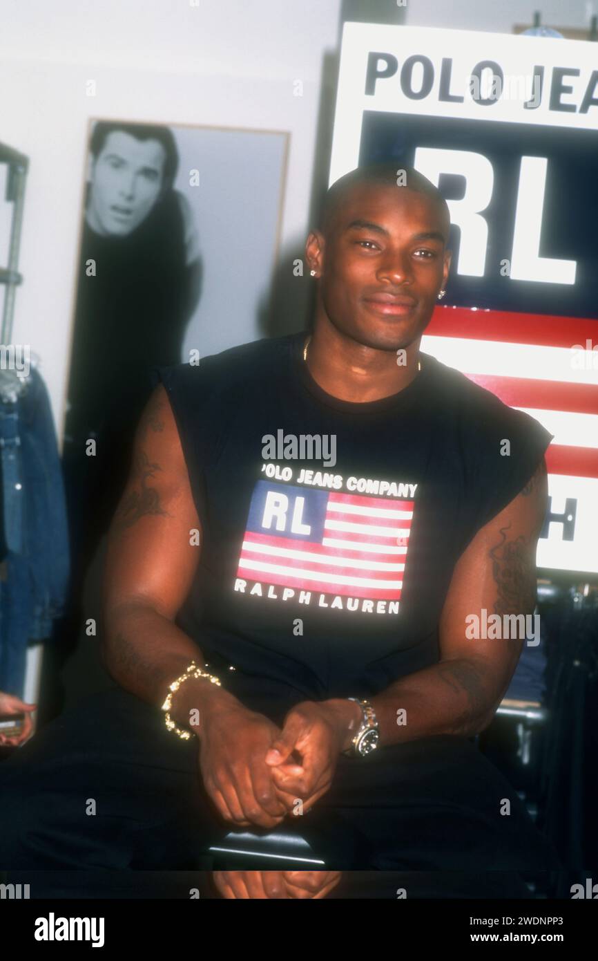 Los Angeles, California, USA 7th December 1996 Model Tyson Beckford ...