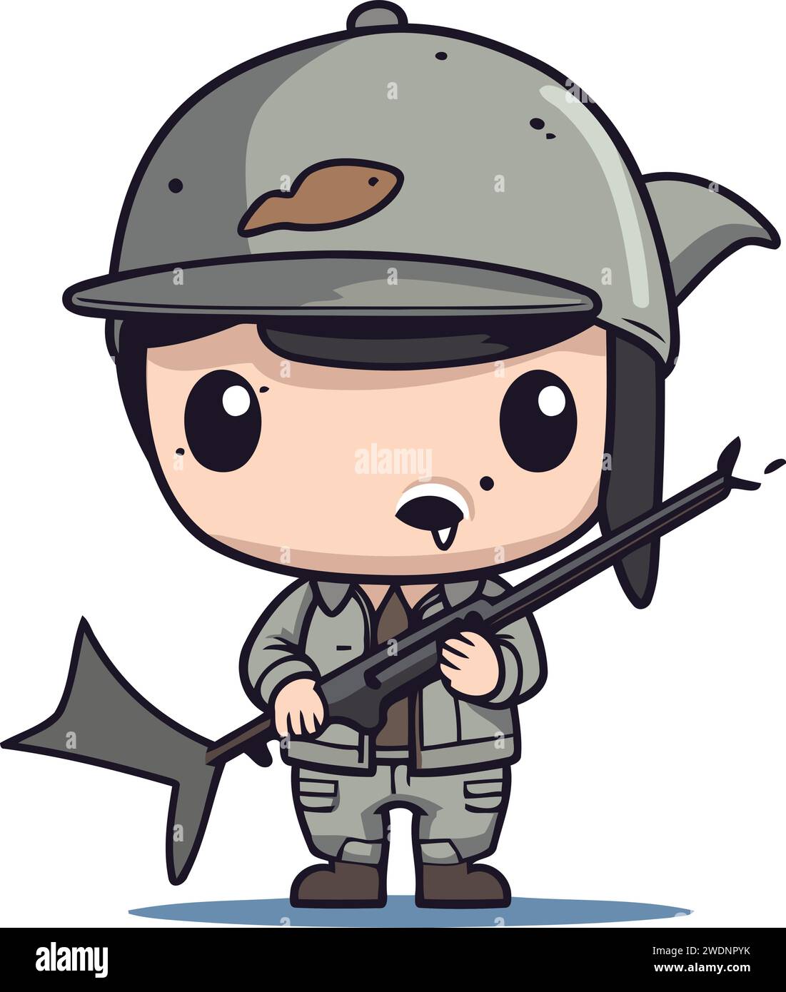 Soldier vector hi-res stock photography and images - Alamy