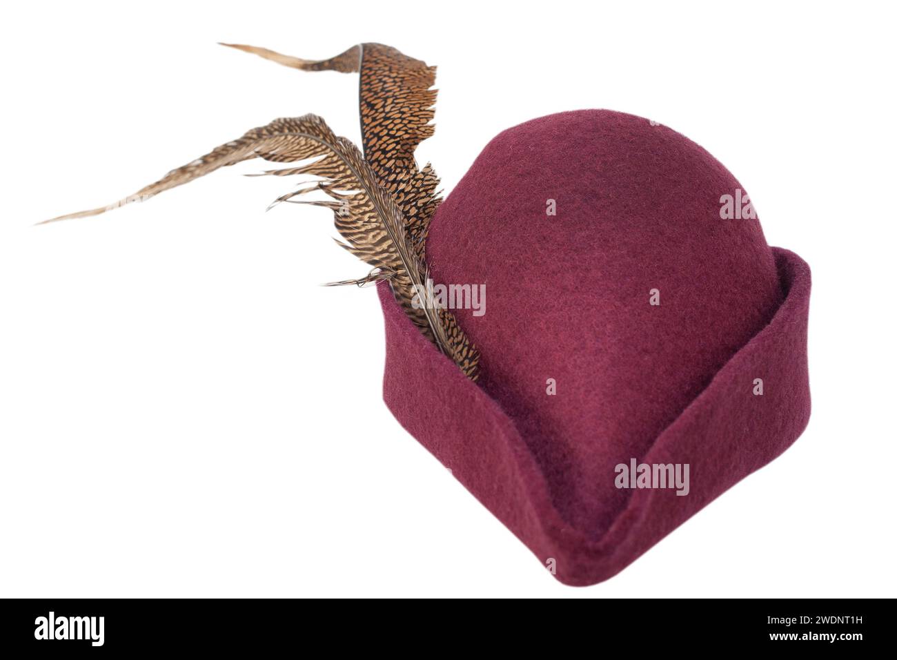 Bycocket or bycoket. Hat that was fashionable for both men and women in ...