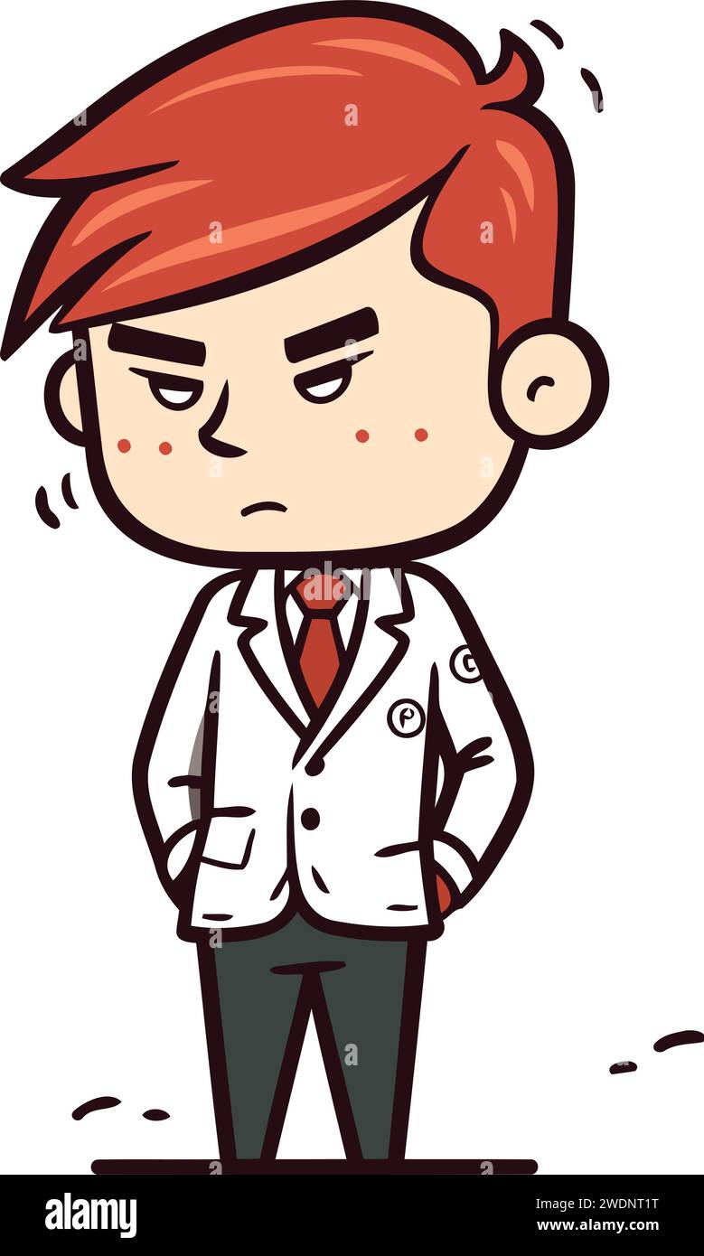 Redhead doctor Stock Vector Images - Alamy