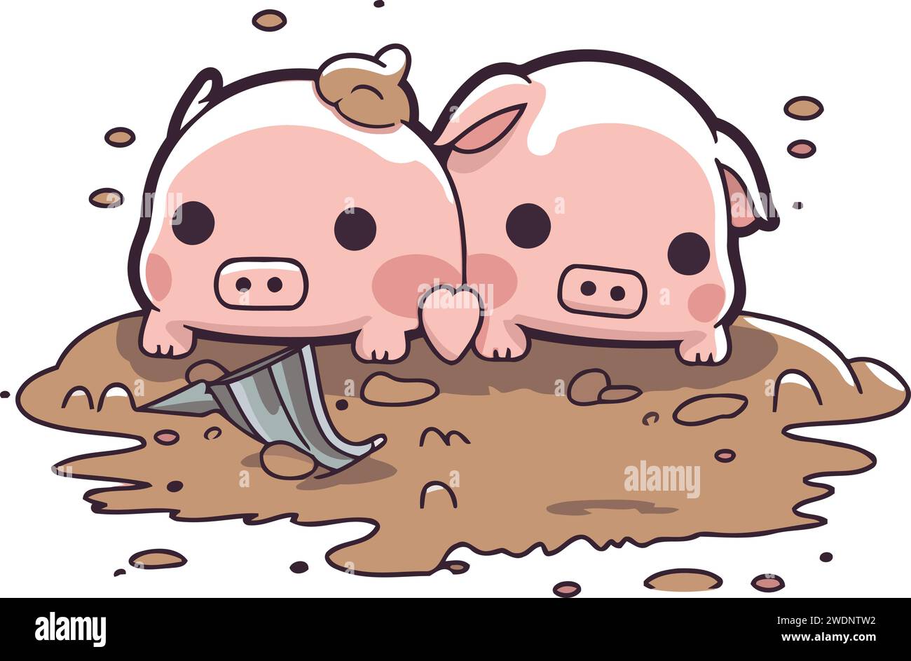 Mud knife Stock Vector Images - Alamy