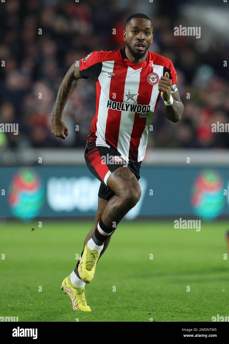 London, UK. 20th Jan, 2024. Ivan Toney of Brentford during the Premier ...