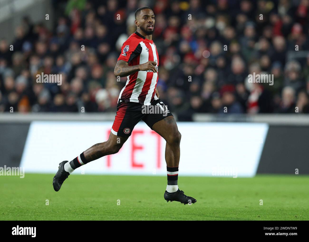 London, UK. 20th Jan, 2024. Ivan Toney of Brentford during the Premier ...