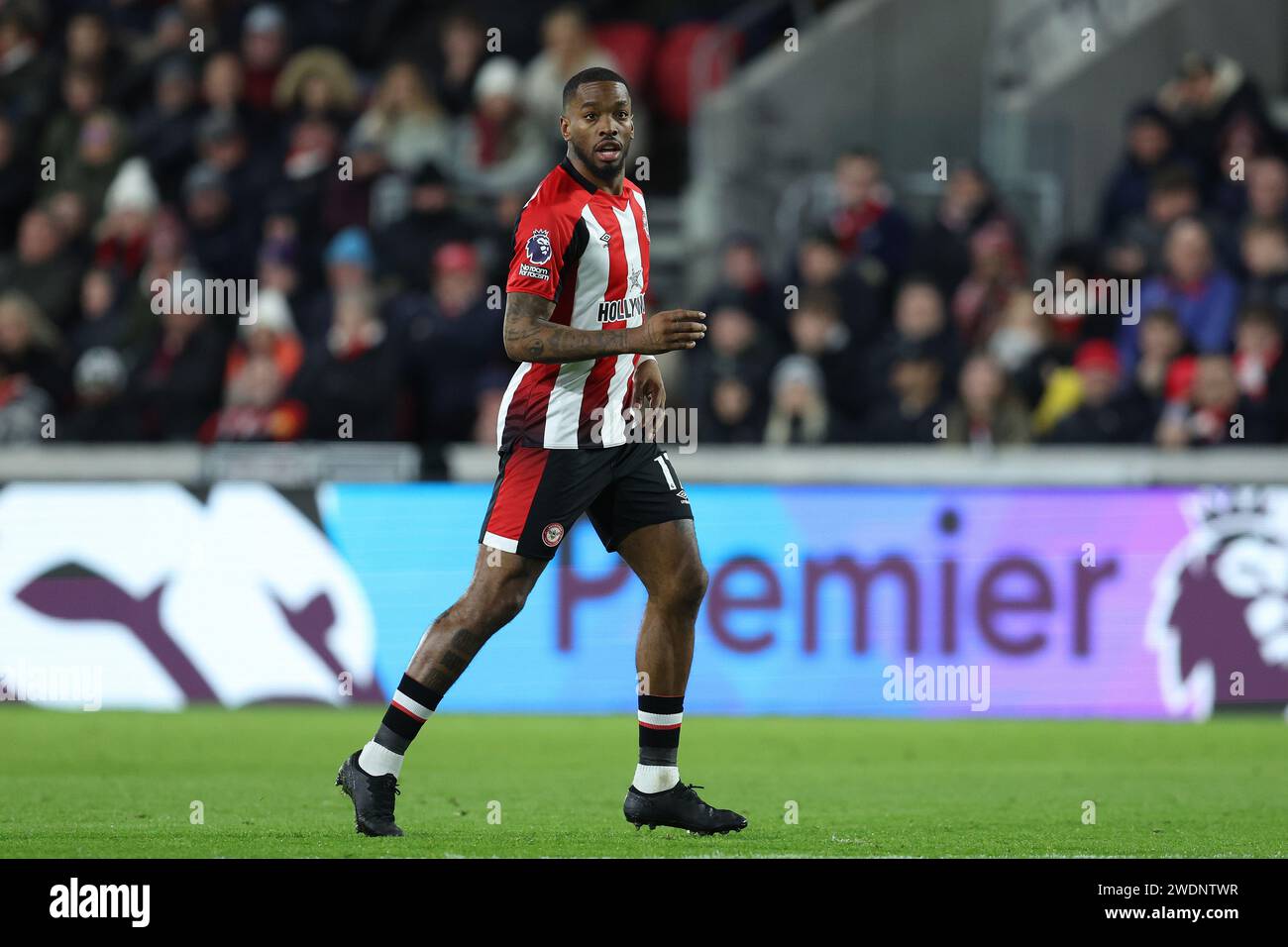 London, UK. 20th Jan, 2024. Ivan Toney of Brentford during the Premier ...